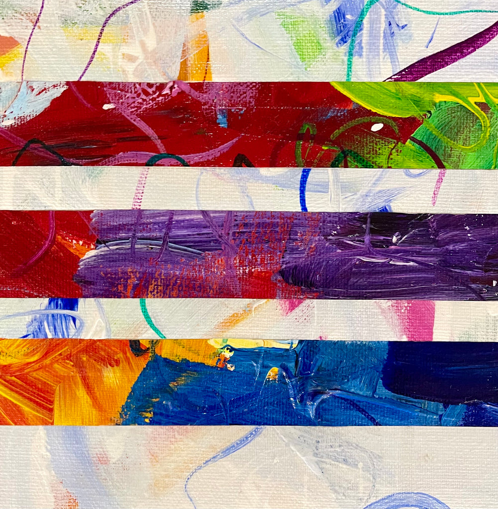 Mo Gerngross: Tri-Color Purple Center – Cerulean Arts