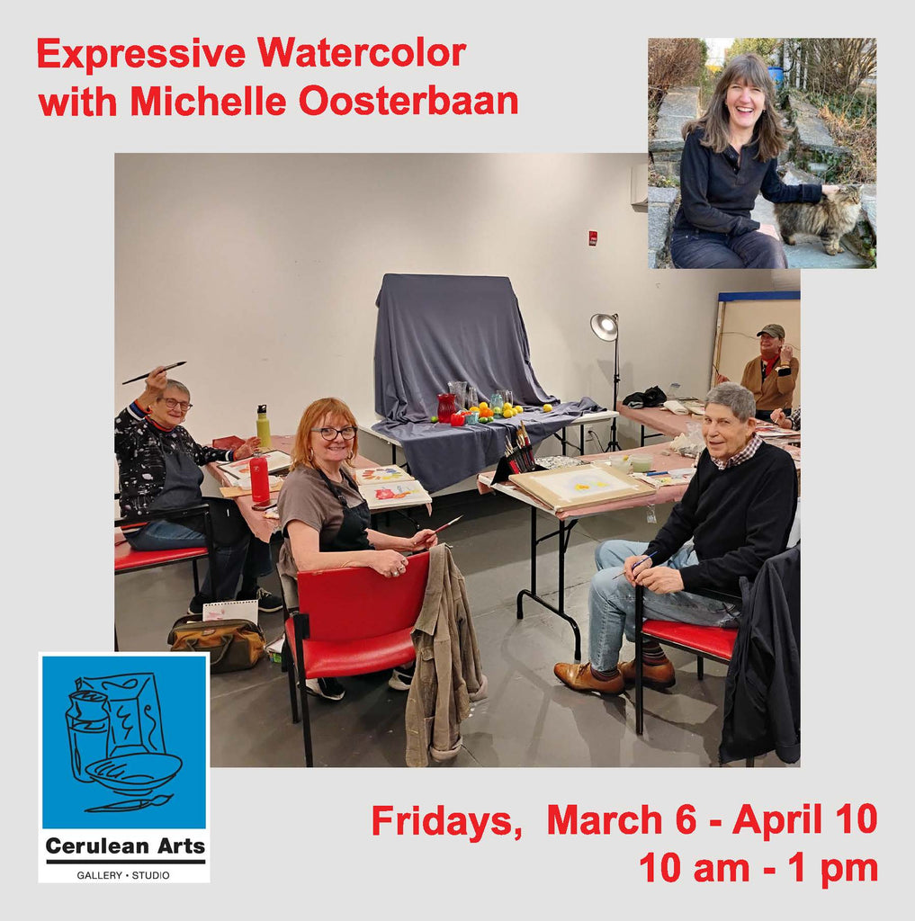 Expressive Watercolor with Michelle Oosterbaan – Cerulean Arts