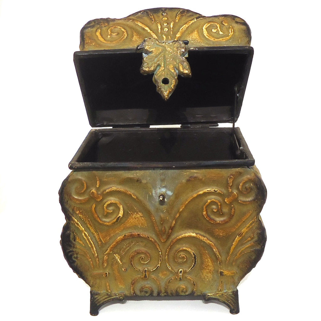 Metal Scroll Box – Cerulean Arts